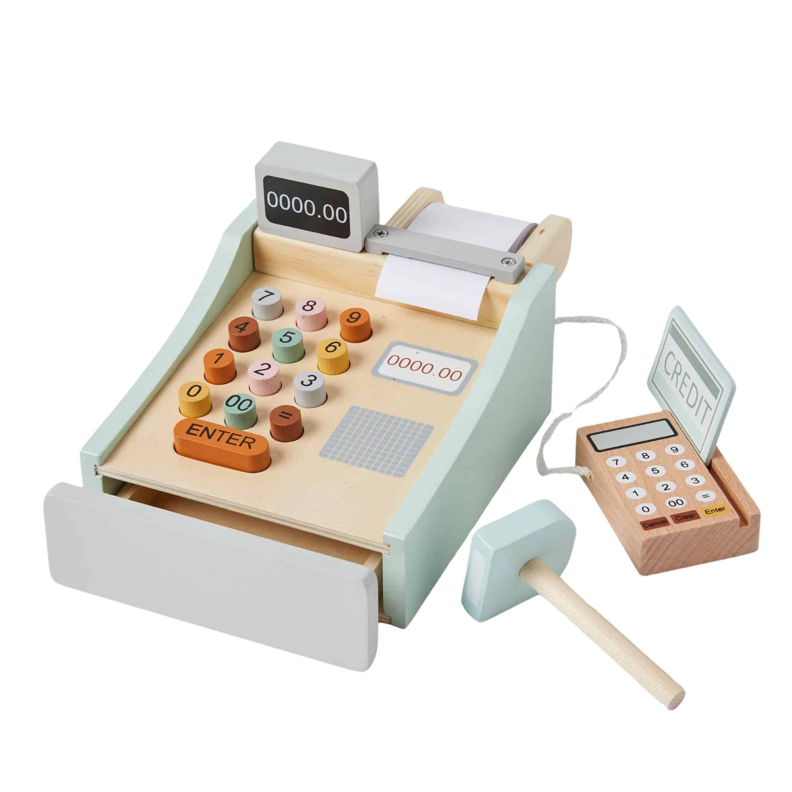 Wooden Cash Register | Deb's Hidden Treasures