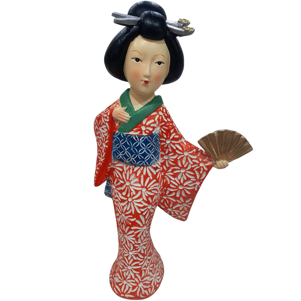 Japanese Geisha Statue - 32cm | Deb's Hidden Treasures